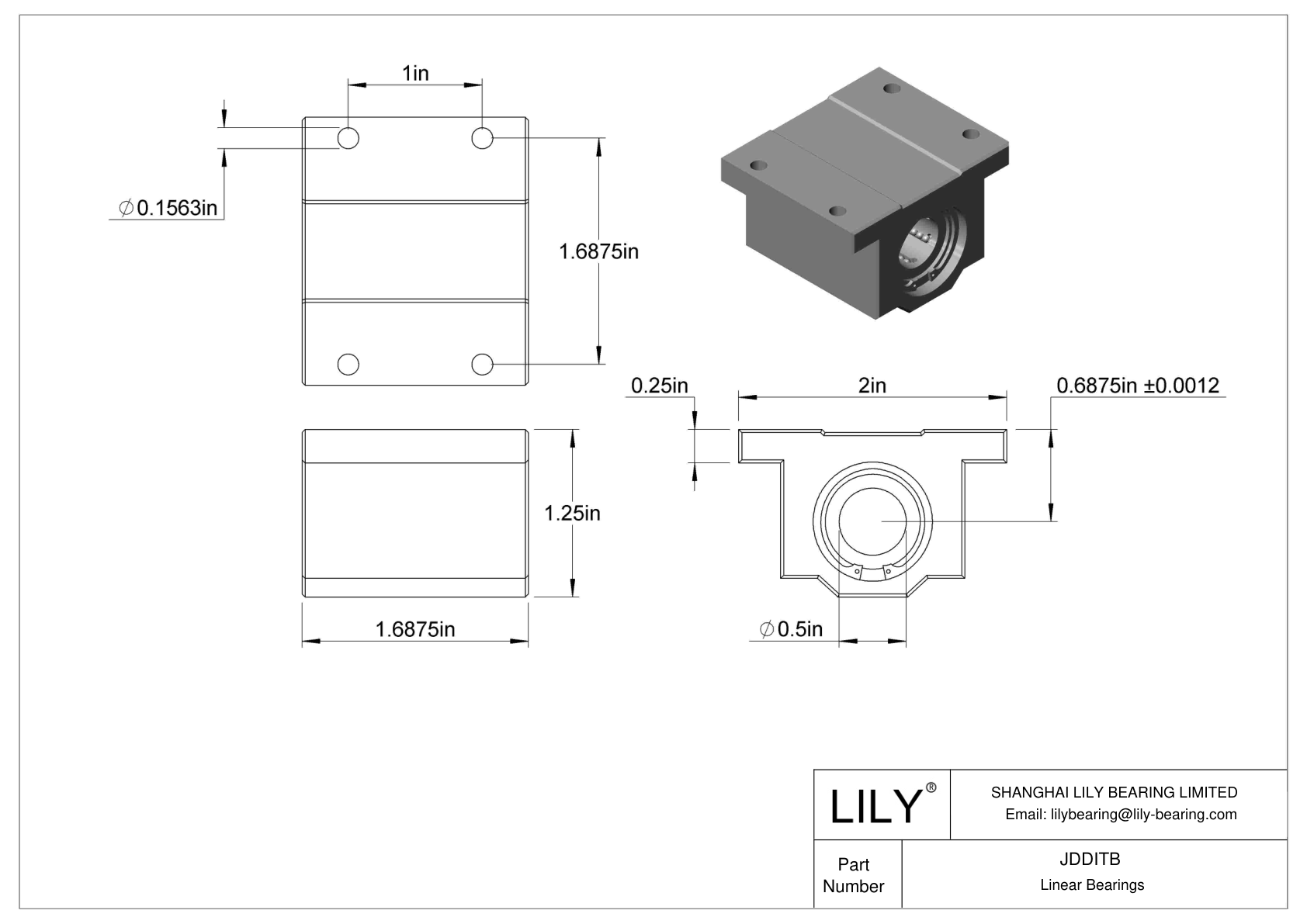 9338T1 | Common Mounted Linear Ball Bearings | LILY Bearing